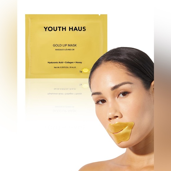 Skin Gym | Skincare | Skin Gym Nwt Gold Lip Mask 3 Pc Masks Pink ...